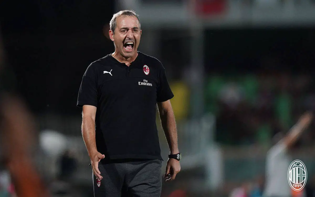 Giampaolo's flopping record in league debuts - AC Milan News