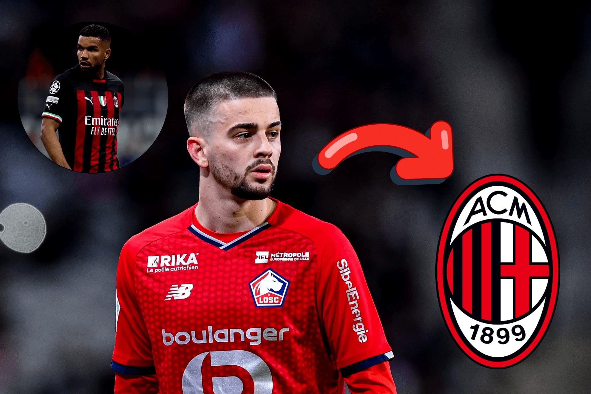 AC Milan agree Lille winger signing as part of Leao talks - AC Milan News